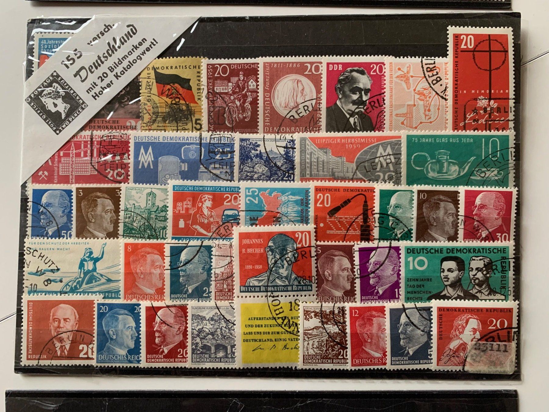 DDR / Deutsches Reich – gestempelte Sätze (Neu (gemäss Beschreibung ...
