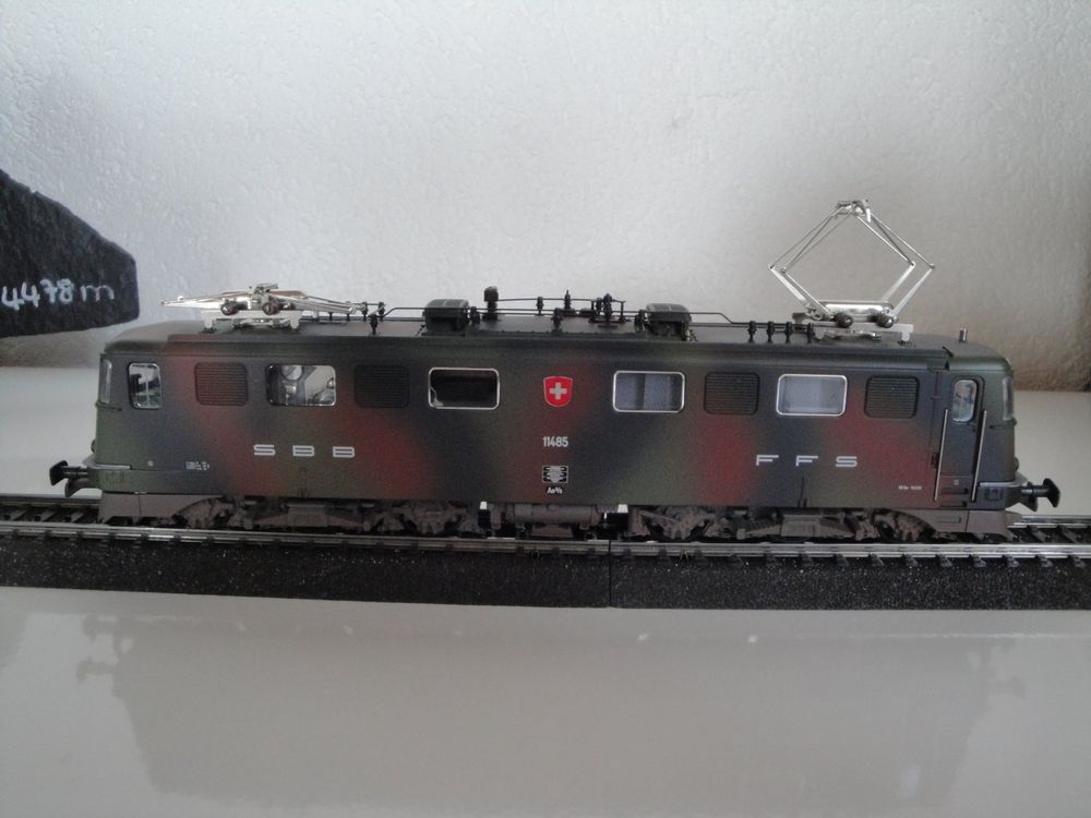 HAG HO. E-Lok SBB Ae 6/6 Camouflage THUN Nr.11785 Swiss Army (Neu (gemäss Beschreibung)) in ...