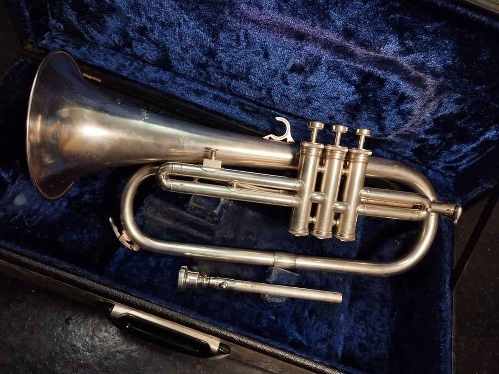 Cornet Besson silber mit Koffer (Gebraucht) in Bern für CHF 69 – mit ...