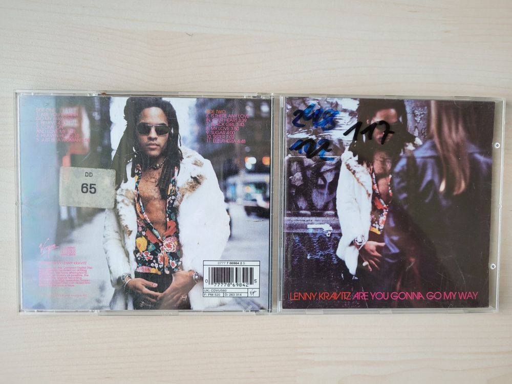 Lenny Kravitz - Are you Gonna go my Way CD 1988 (Gebraucht) in für CHF ...