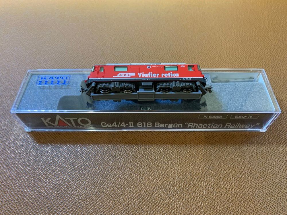 Kato N 3102-3 Ge 4/4 II 618 Bergün RhB | Kaufen auf Ricardo
