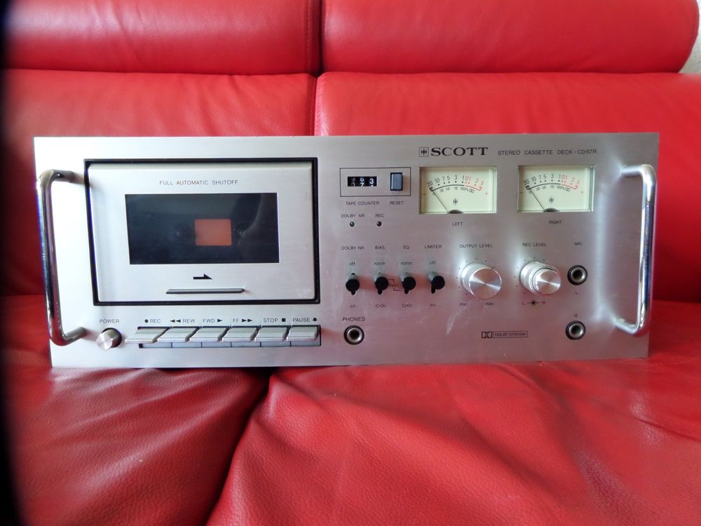 Scott CD67 R Tape Deck Guter Zustand! | Kaufen auf Ricardo