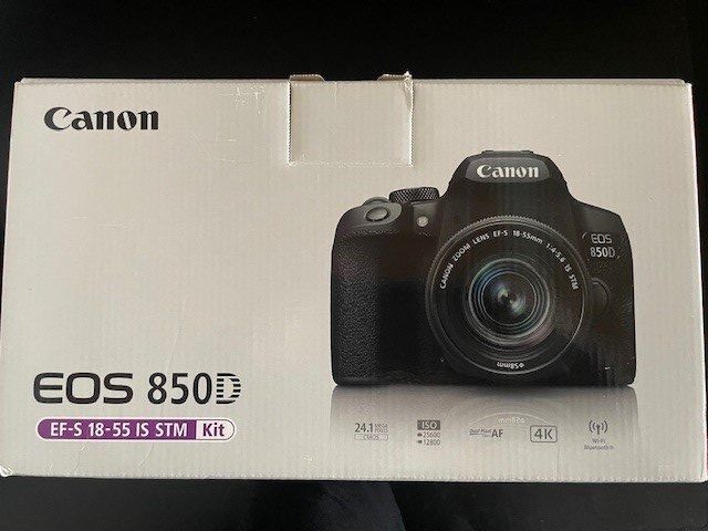CANON EOS 850D Kit, EF-S 18-55mm IS STM (3925C002) (Neu (gemäss ...