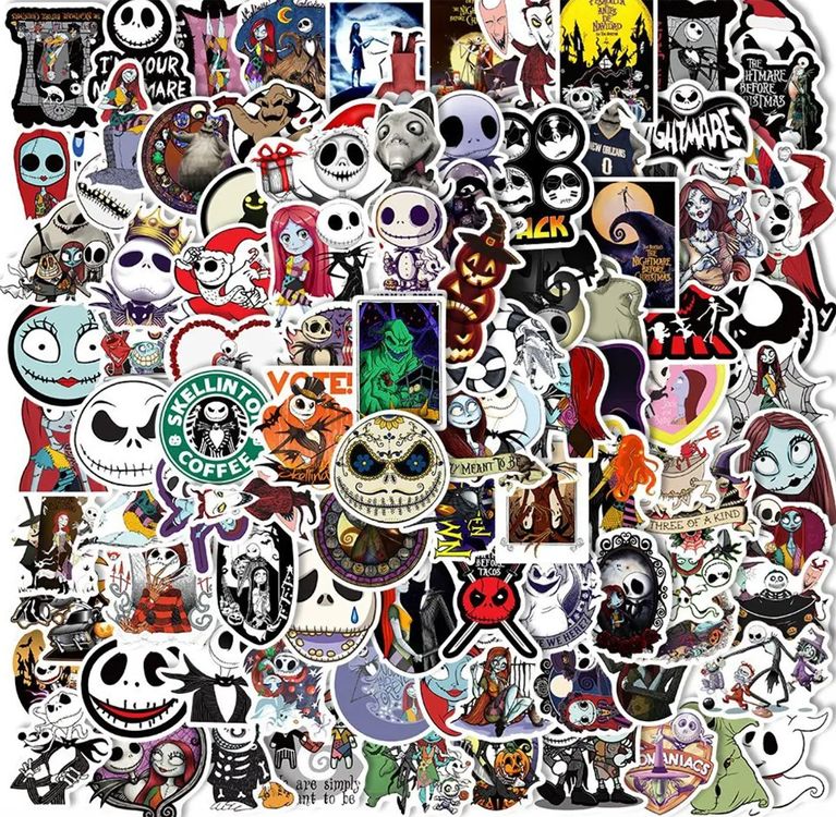 100 Stk. Sticker/Aufkleber - Boogie Bomben Albtraum (Neu und ...