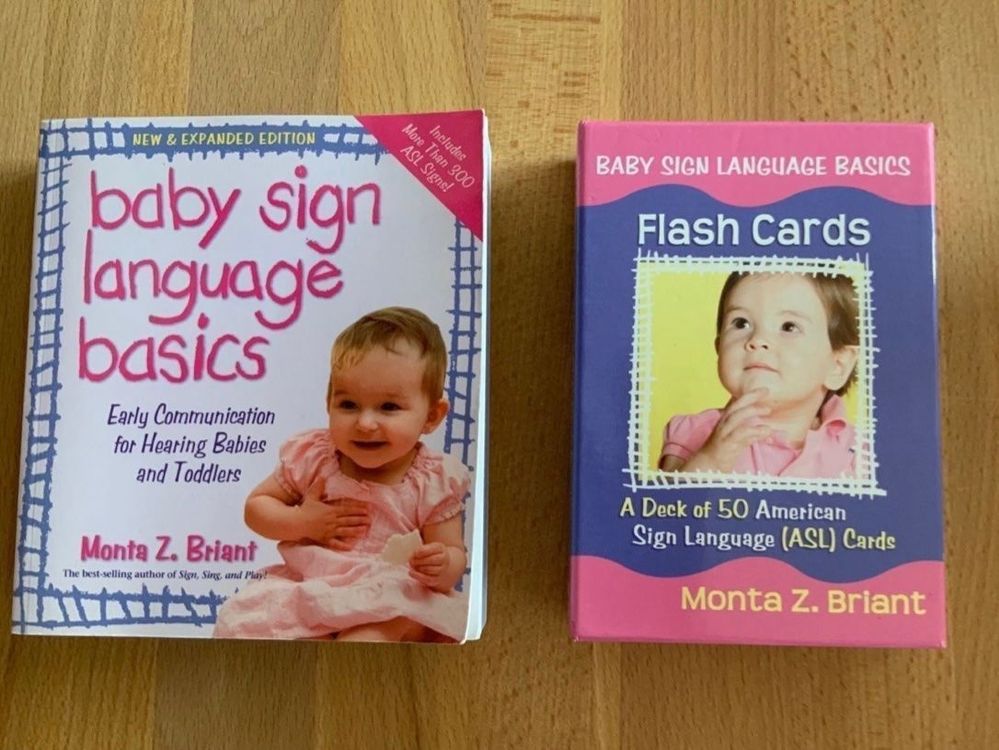 Baby sign Language, Book & Flashcards | Acheter sur Ricardo