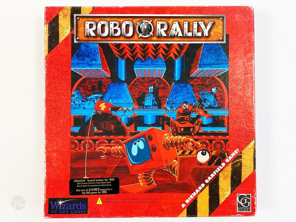 ROBO RALLY Brettspiel Wizards of the Coast Vintage 90s ENG | Kaufen auf ...