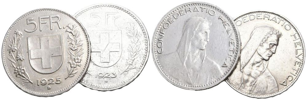 Schweiz 1923+1925 (Gebraucht) in für CHF 131 – mit Lieferung auf ...
