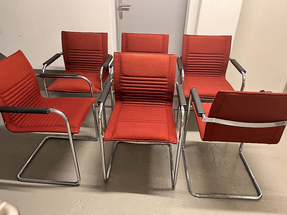 6x Freischwinger Stühle von Walter Knoll - Art Collection 6 (Gebraucht) in Bern für CHF 300 ...