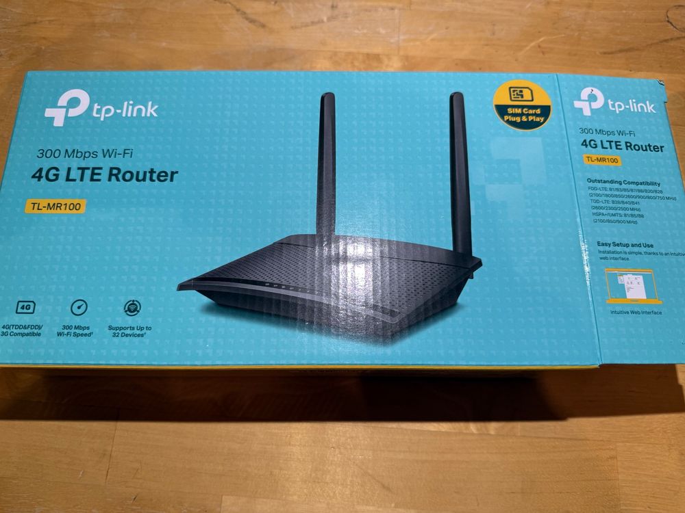 4G LTE mobile Wifi Router TP-Link 300 Mbps | Kaufen auf Ricardo