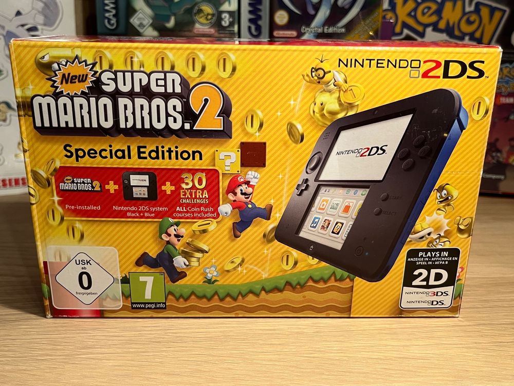 Nintendo 2DS - New Super Mario Bros 2 - Special Edition OVP | Kaufen ...