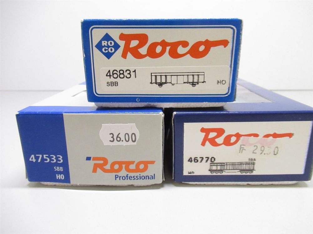 Roco 46770, 46831, 47533, SBB Wagen DC (Gebraucht) in Basel für CHF 16 ...