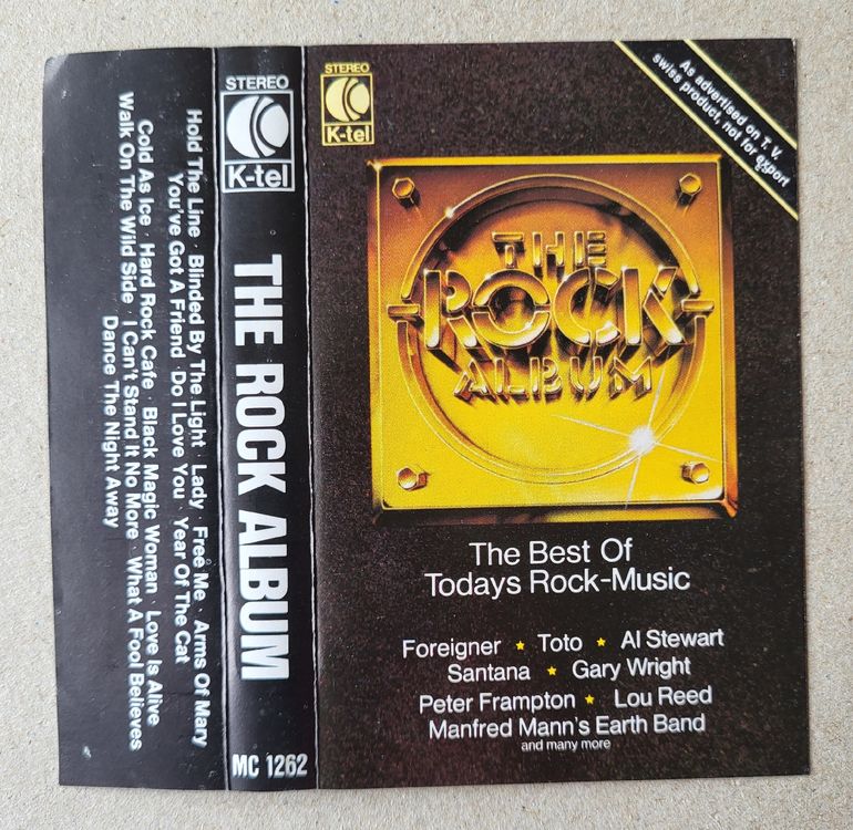 MC THE ROCK ALBUM (Gebraucht) in Koppigen für CHF 10 – mit Lieferung ...