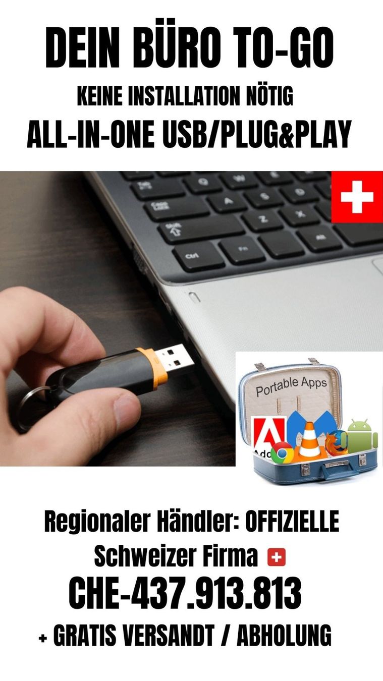 💻USB-Stick "Home Office to Go" - Browser, Office & Tools!! (Gebraucht ...