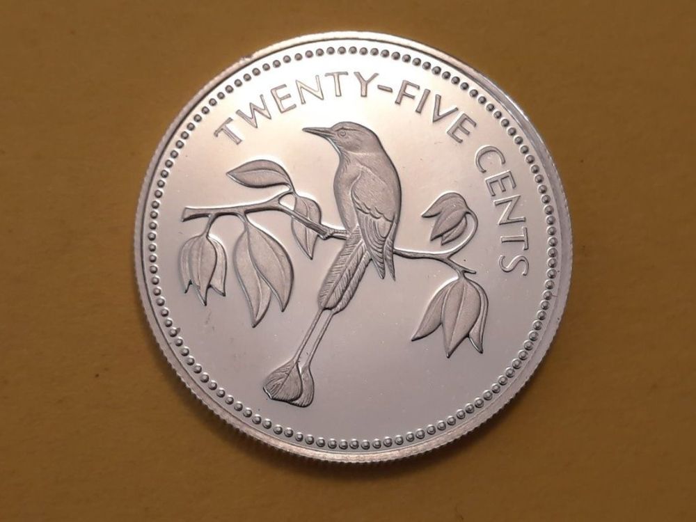 Belize 25 Cents 1974 Silber (Gebraucht) in Buchs SG für CHF 10 – mit ...