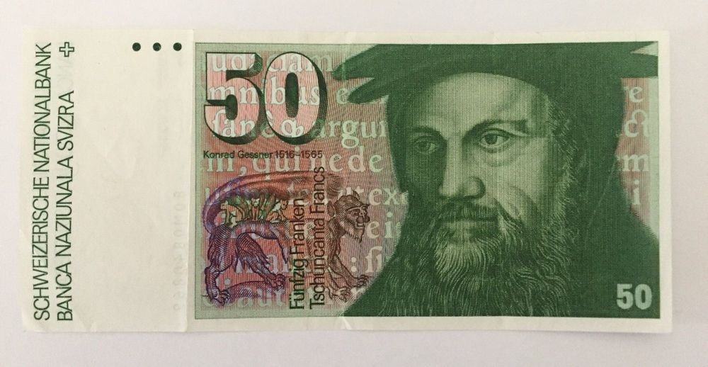 FÜNFZIG 50 SCHWEIZER FRANKEN BANKNOTE (Gebraucht) in Luzern für CHF 54 ...