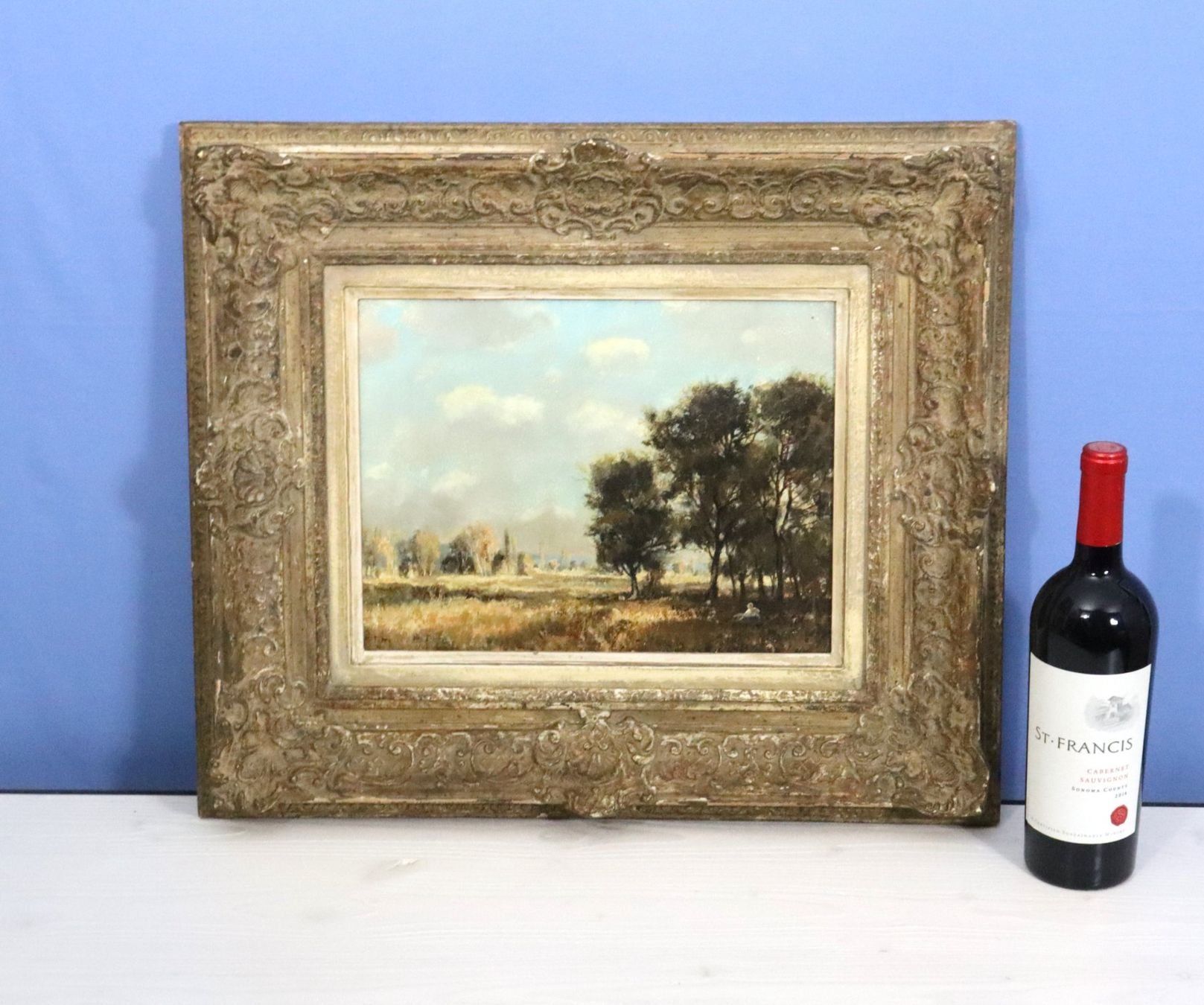 Rudolf Müller 1892-1972, Landschaftsgemälde, Oel auf Platte (Gebraucht) in Zug für CHF 15 – nur ...