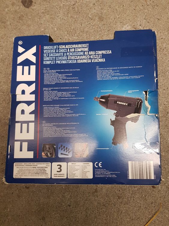 FERREX Druckluft-Schlagschrauber neuwertig | Kaufen auf Ricardo