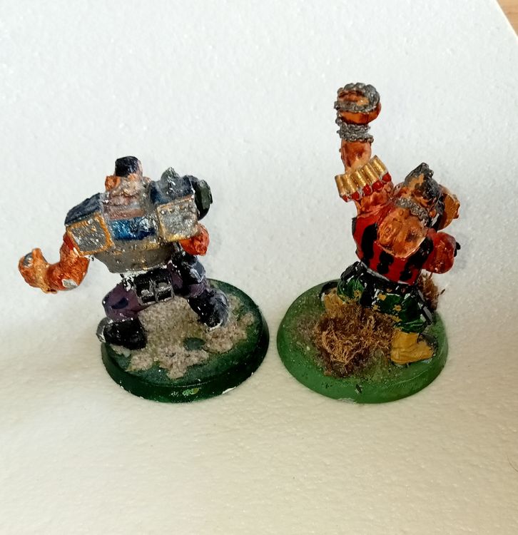 Warhammer 40k 2 Figurines ogres plomb (Gebraucht) in Vallorbe für CHF ...