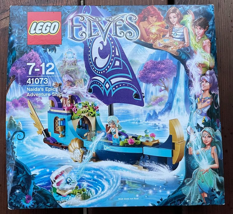 Lego Elves 41073 Naidas Abenteuerschiff (Neu und originalverpackt) in ...