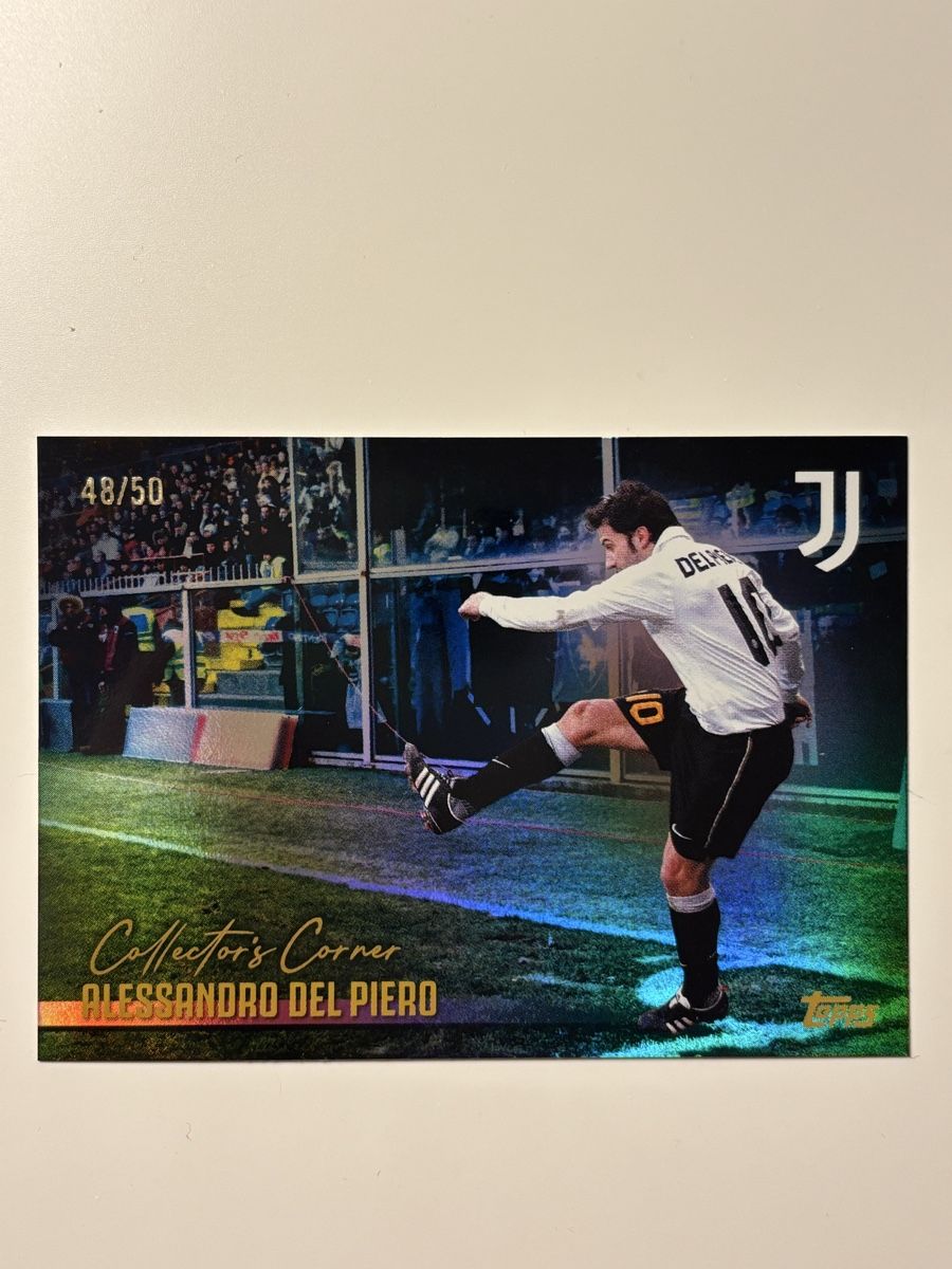 2025 Topps Juventus Team Set Alessandro Del Piero /50 (Neu (gemäss ...