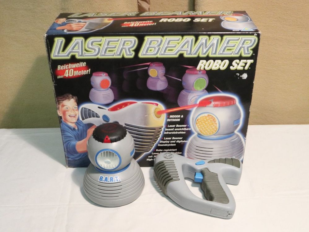 90's/00's Laser Beamer Roboter Set Space Gun unbespielt (Neuf (Voir ...