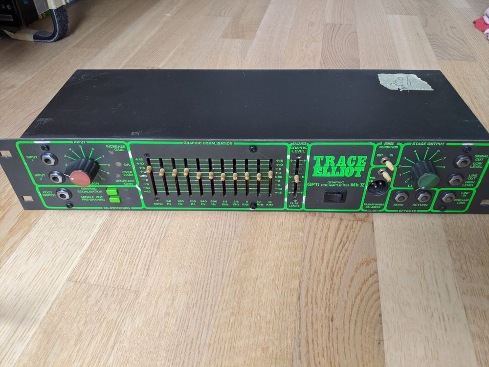 Trace Elliot GP11 MkV MK5 Rack Bass Preamp (Gebraucht) in Biel/Bienne ...
