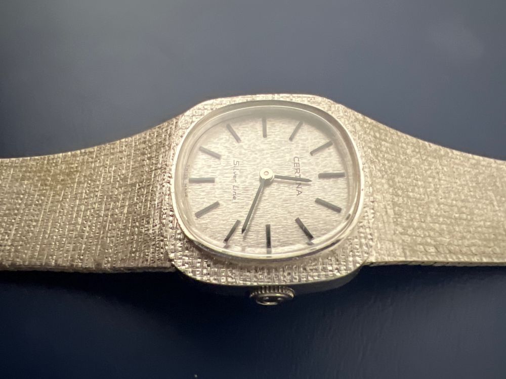 Certina Art Deco Silver Line 0.925 Silber 24.5 mm Handaufzug | Kaufen auf Ricardo