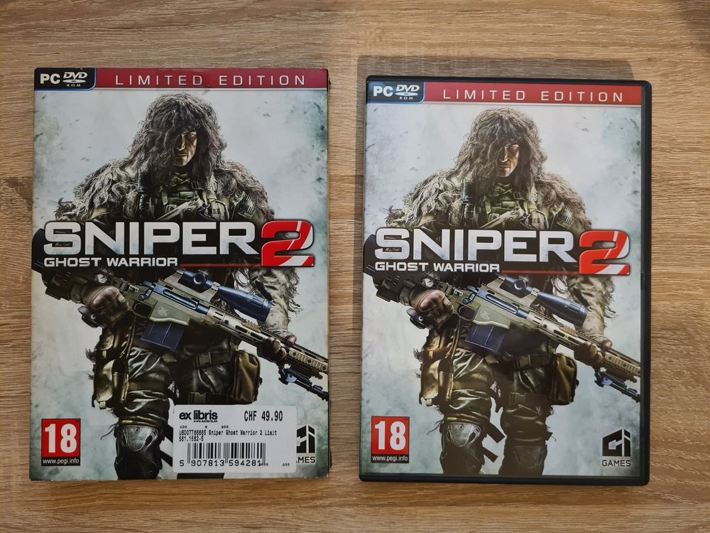 Sniper 2: Ghost Warrior Limited Edition (German Cover) - PC (Gebraucht ...