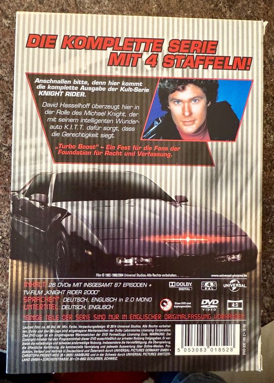 Knight Rider - Die komplette Serie (DVD Box) Top (Gebraucht) in Goldach ...