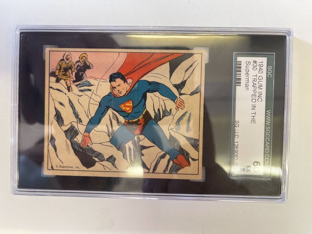 Superman 1940 - TRAPPED IN THE SUPERMAN SGC / PSA 1.- | Kaufen auf Ricardo