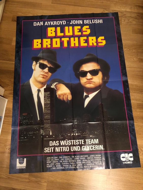 Blues Brothers Cinema Poster selten 1 Poster 16 A4 Filmszene | Kaufen auf Ricardo