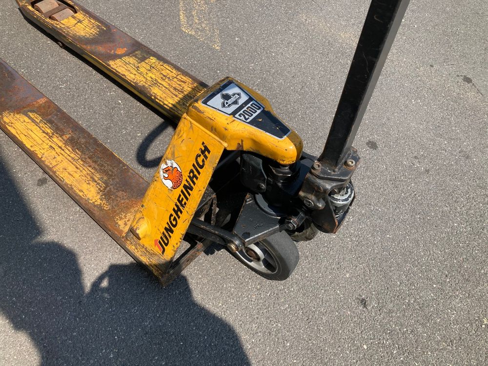 Paletthubwagen Palettroli Jungheinrich Paletthubwagen Ameise | Kaufen ...