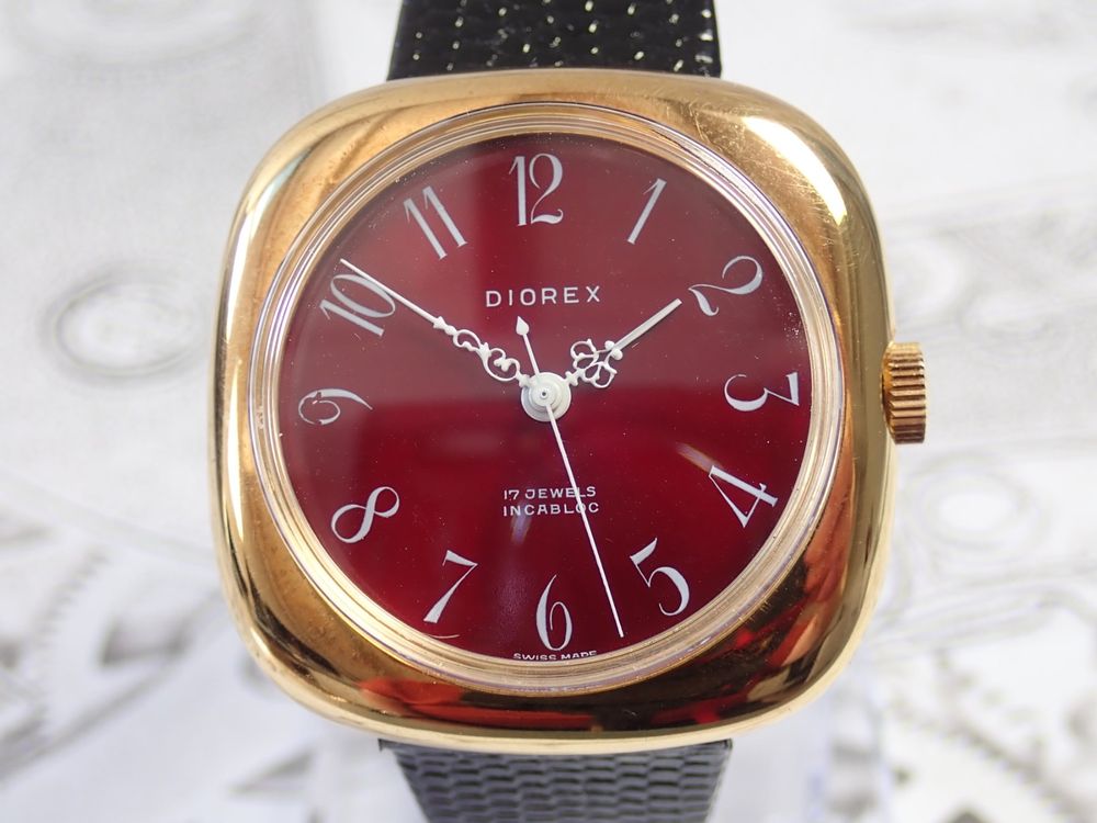 Seltene Vintage Diorex Armbanduhr, Handaufzug | Kaufen auf Ricardo