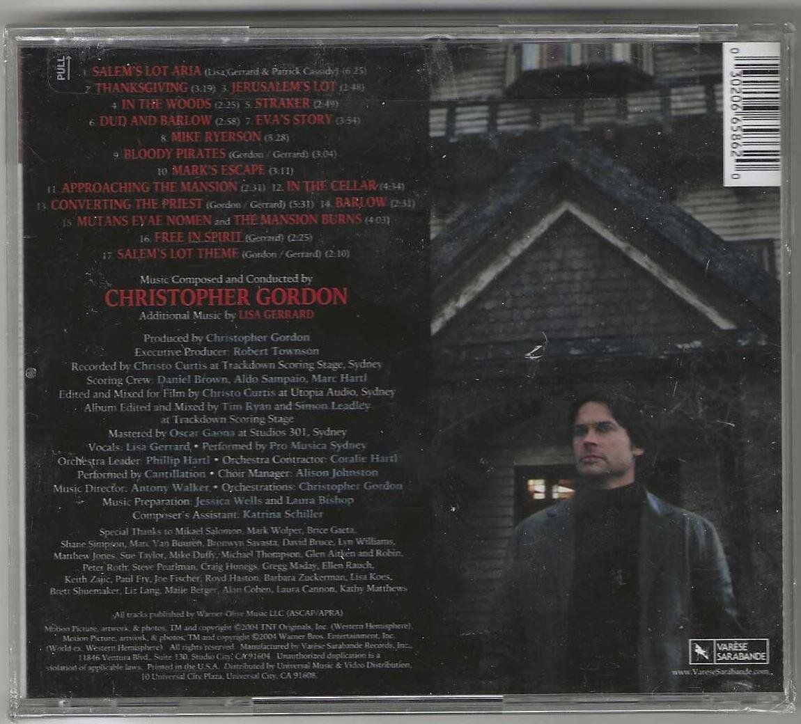 Christopher Gordon / Lisa Gerrard – Salem's Lot (Neu und ...