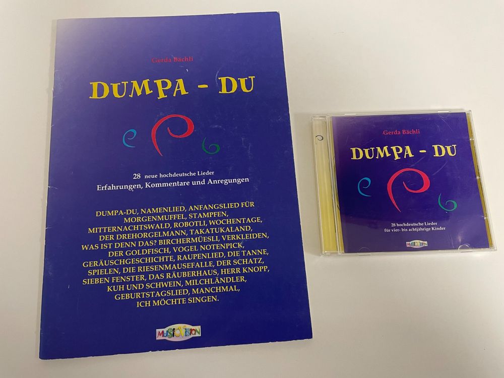 DUMPA - DU - 28 neue hochdeutsche Lieder - Gerda Bächli (Gebraucht) in Winterthur für CHF 20 ...