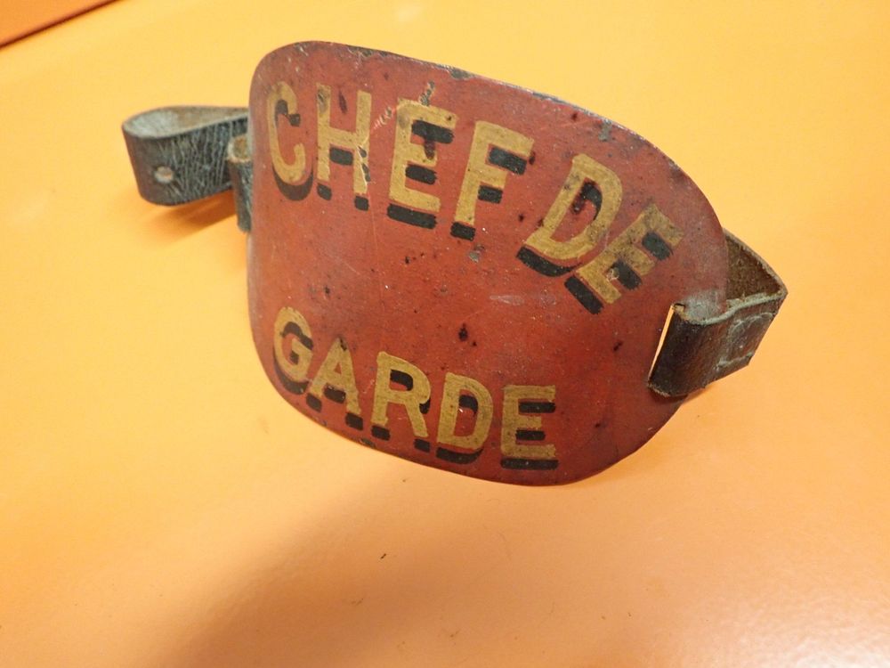 Brassard métallique - Chef de Garde (Usato) a Versoix per CHF 40 – con ...