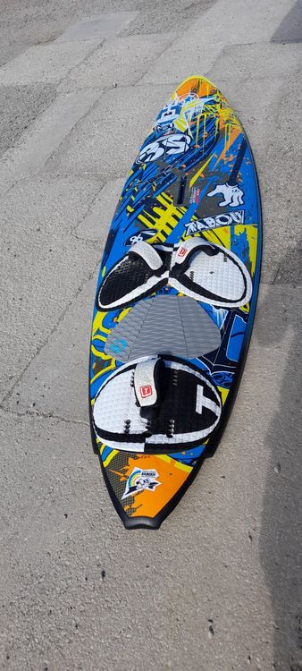 Planche a voile Tabou Free wave 3s 96lts et voiles north | Kaufen auf ...