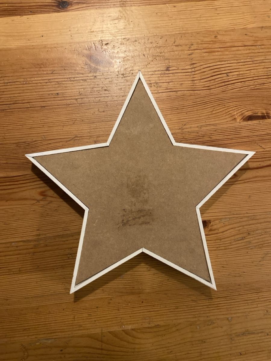 Dekorative Holzstern-Box – Home is where the heart is (Gebraucht) in ...