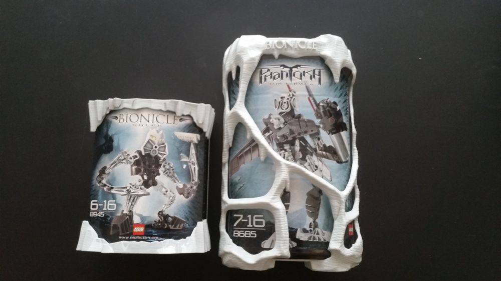 LEGO Bionicle 8945 Solek & 8685 Phantoka Toa Kopaka OVP | Kaufen auf ...