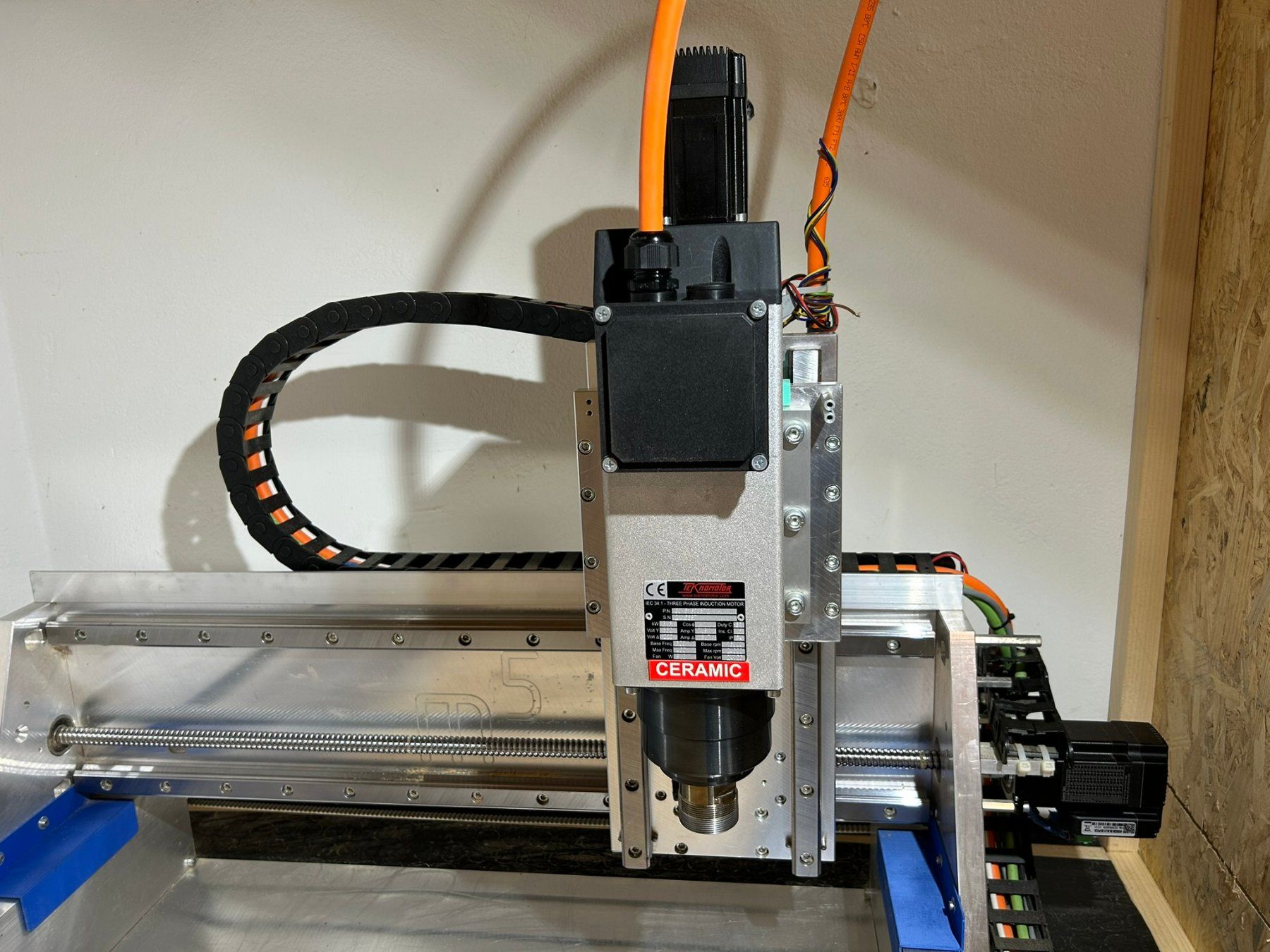 CNC Portalfräse Eigenbau — Teknomotor 3.3kW | Eding CNC720 | (Gebraucht ...