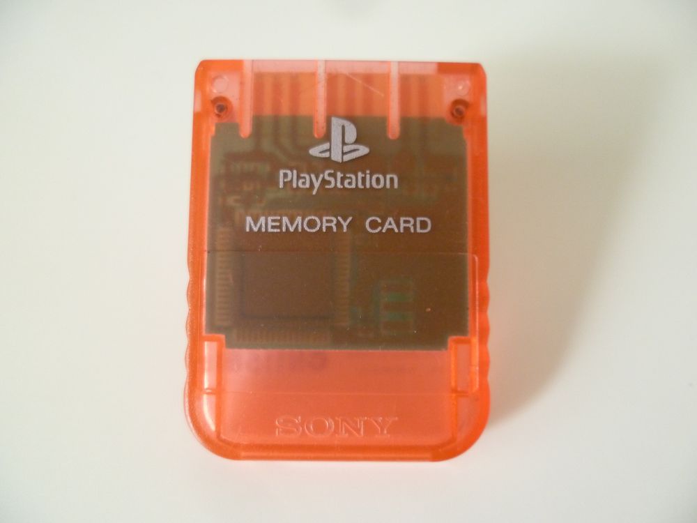Originale PlayStation PS1 Memory Card Speicherkarte (Gebraucht) in ...