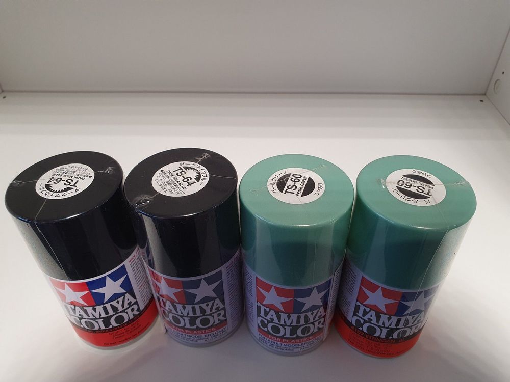 Tamiya Spray 2x TS-64 / 2x TS-60 | Kaufen auf Ricardo