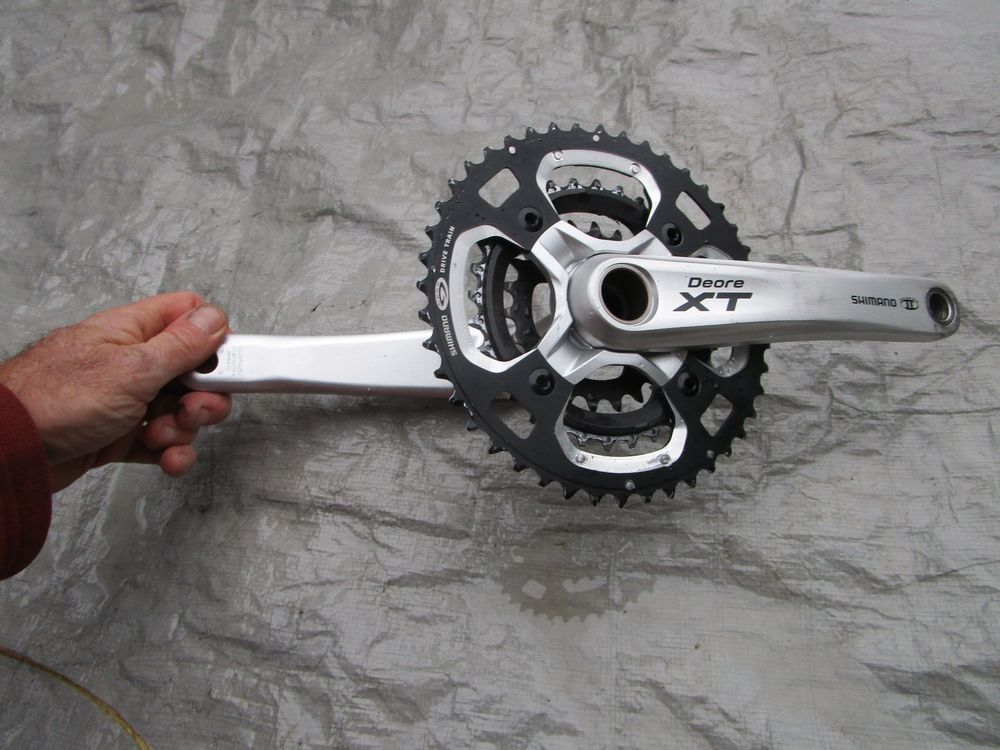 SHIMANO XT Kurbel 3 fach 175mm (Gebraucht) in Ottikon für CHF 77 – mit Lieferung auf Ricardo kaufen