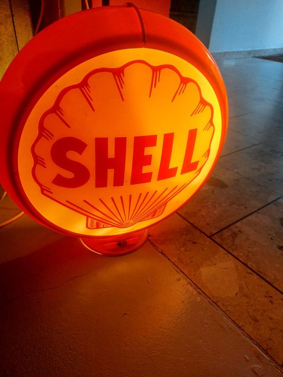 Shell Leuchte Reklame Muschel Tankstelle Sammeln Selten (D'occasion) à ...