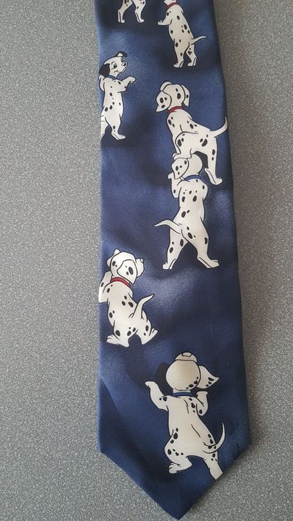 Herren Krawatte 101 Dalmatiner Disney (Gebraucht) in für CHF 7 – mit ...