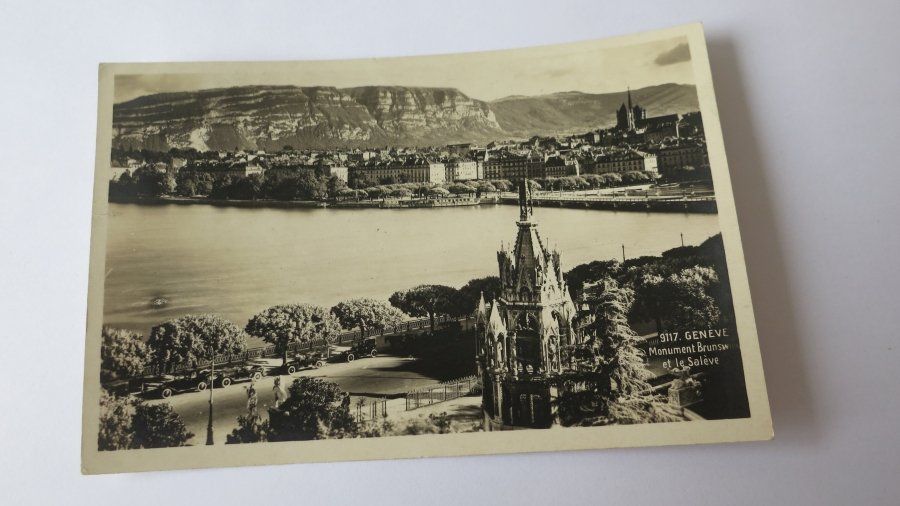 Geneve - Monument Bruns et le Saleve - 1933 | Kaufen auf Ricardo