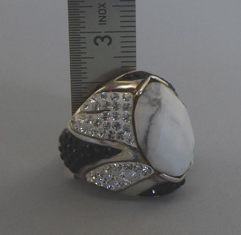 Ring 925 Silber mit echtem Quarz Stein (Gebraucht) in Muri AG für CHF ...