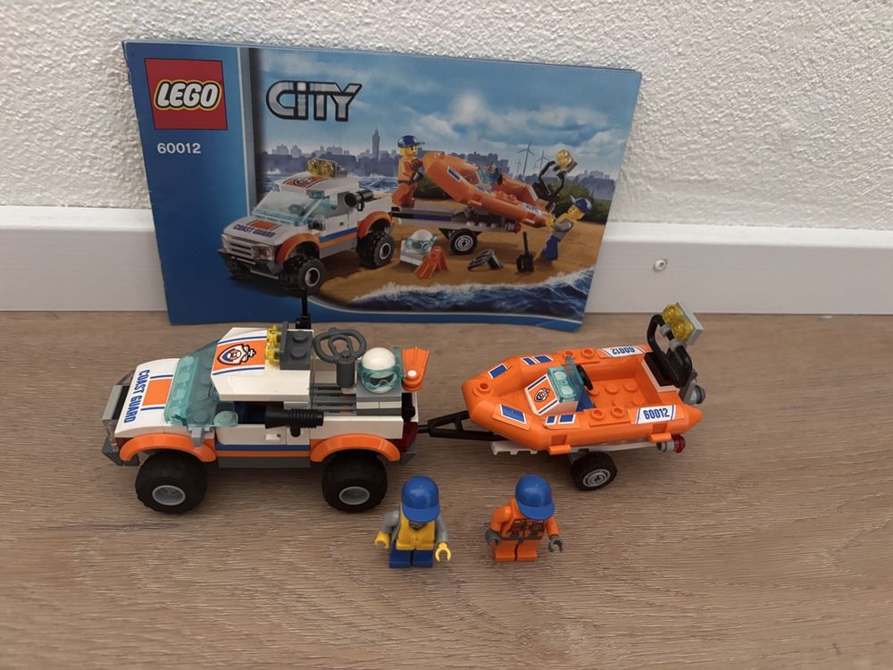 Lego City 60012 Küstenwachenfahrzeug mit Schlauchboot (Gebraucht) in ...