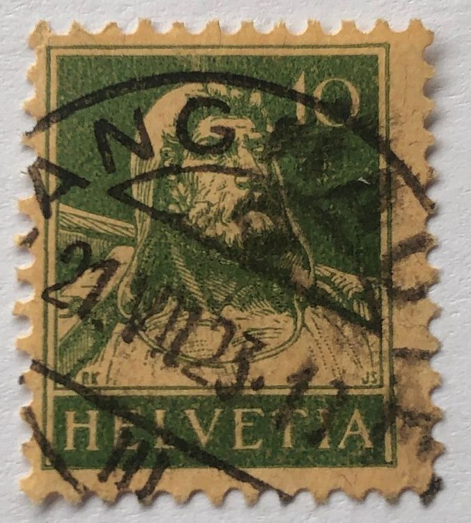 Nr.153 mit Vollstempel (Gebraucht) in Aarau für CHF 0.25 – mit Lieferung auf Ricardo kaufen