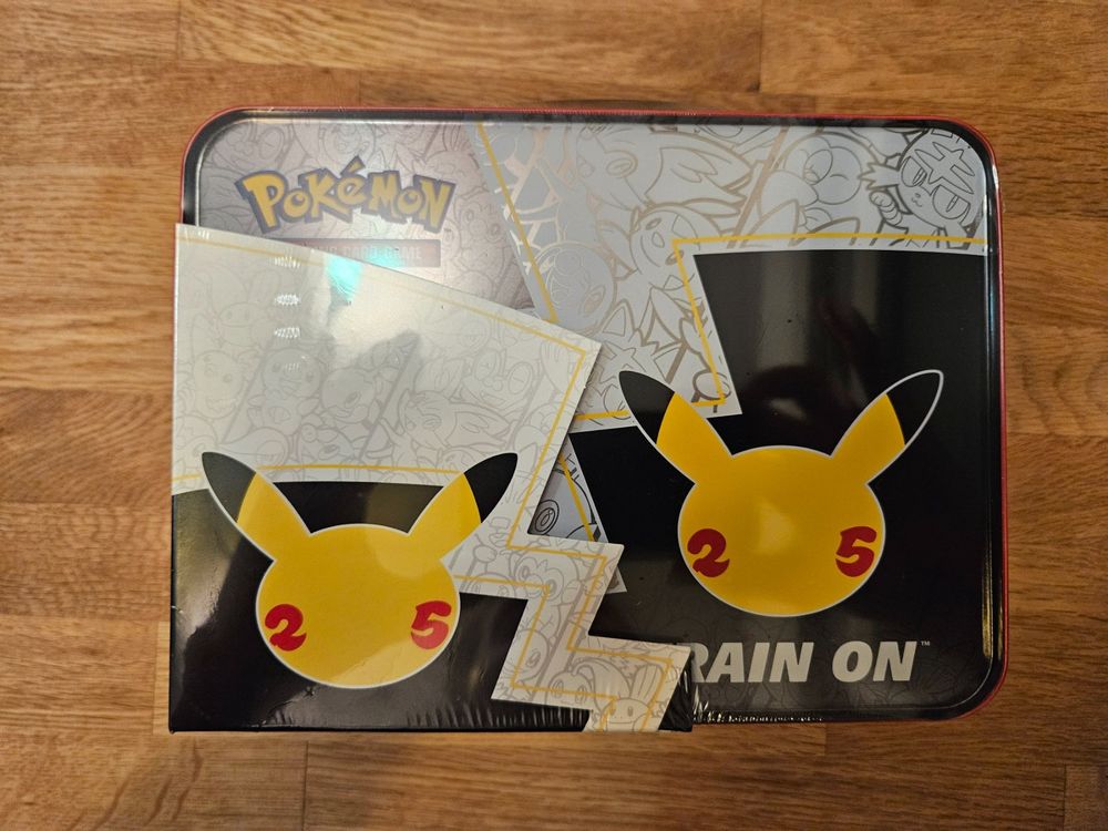 Pokemon 25 Jahre Jubiläum Treasure Chest (Neu und originalverpackt) in ...